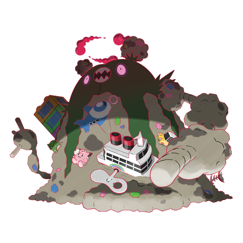 Покемон Гигантамакс Гарбодор — Pixelmon Wiki на русском